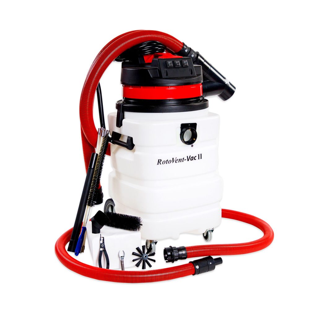 RotoVent-Vac II Package - Dryer Vent Cleaning Equipment