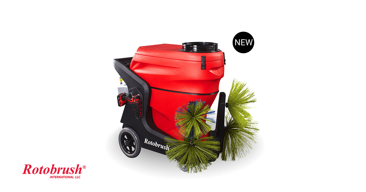 The Rotobrush BlowBeast II Negative Air Machine